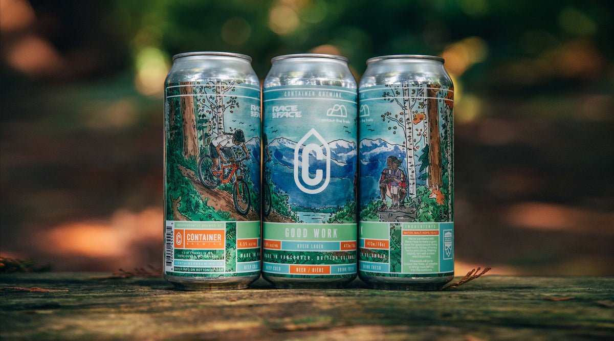 The Good Work Lager: An RF x Container Fundraiser Beer – Race Face